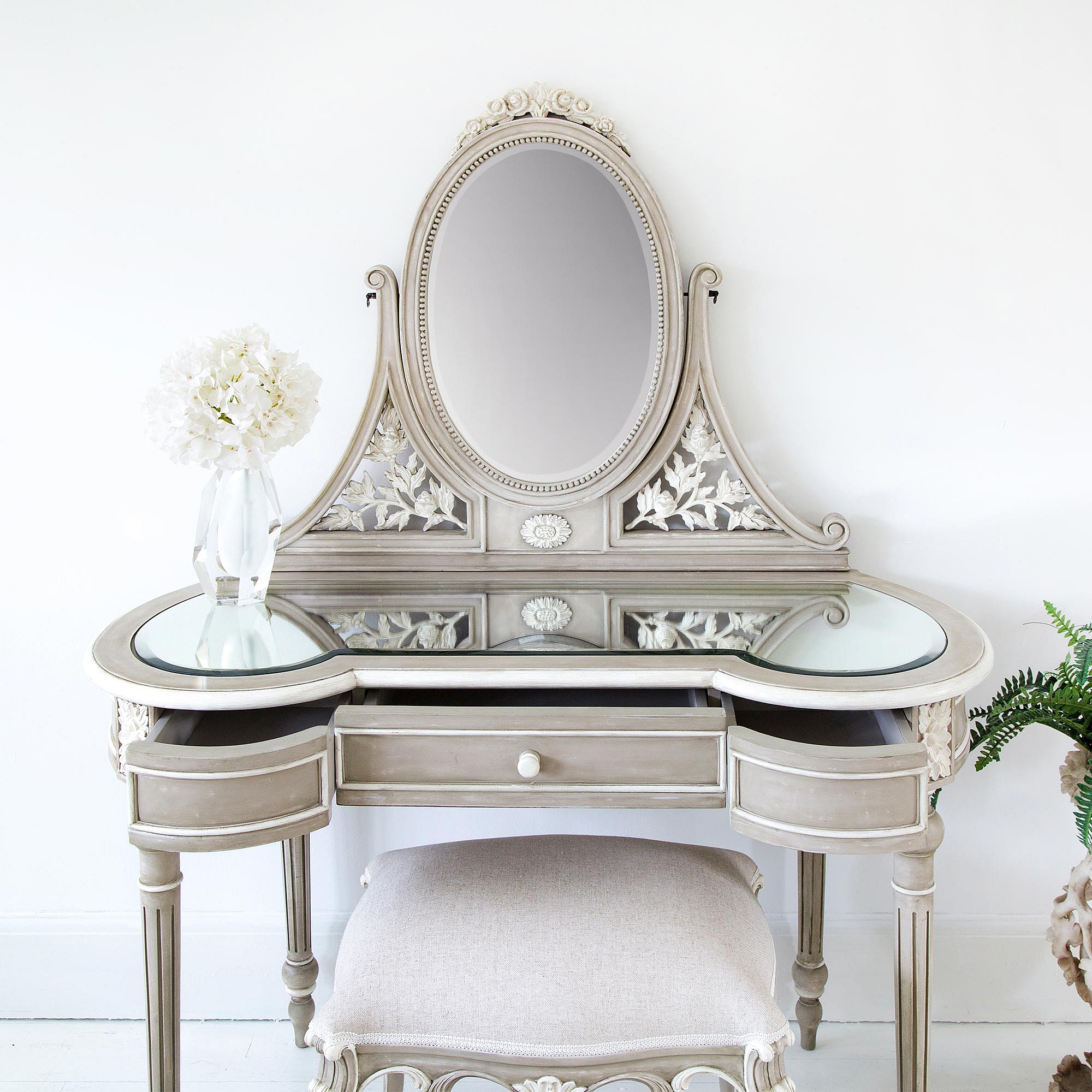 Amour French Dressing Table | Classic French Style Dressing Table ...