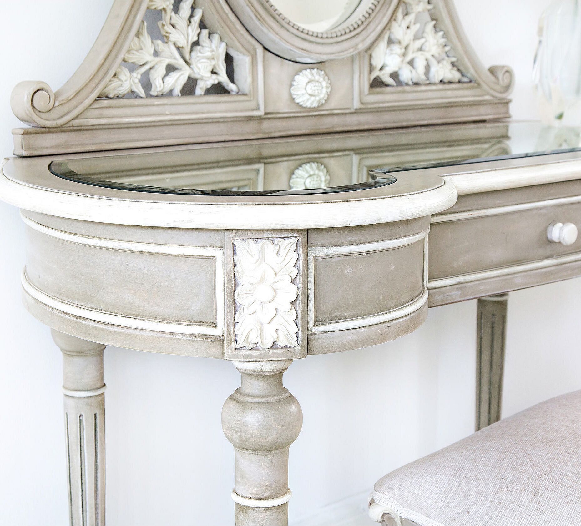 Amour French Dressing Table | Classic French Style Dressing Table ...