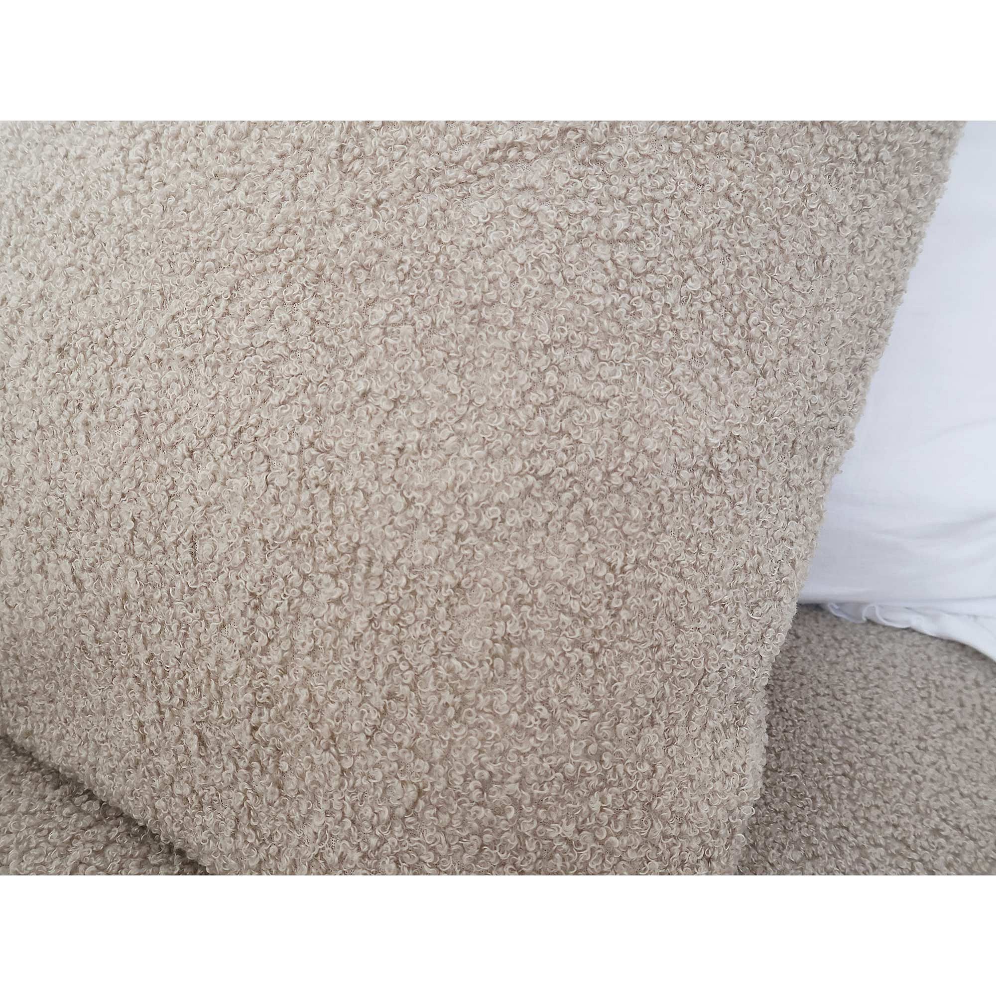 Bouclé Bed Linen Set in Natural | Neutral Boulce Duvet Cover Set