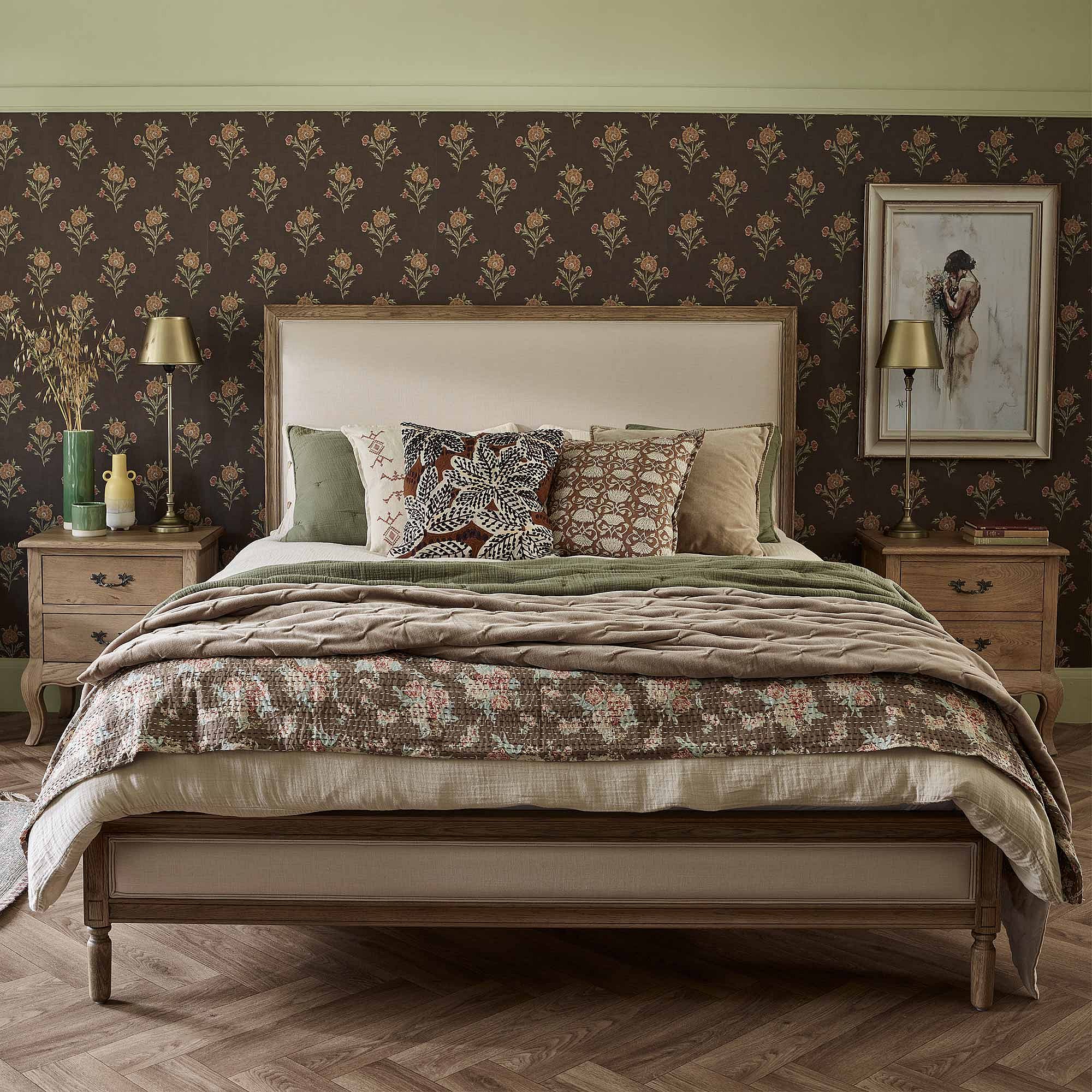 Madison Antique Brass Table Lamp | Contemporary Tall Slim Brass Table Lamp