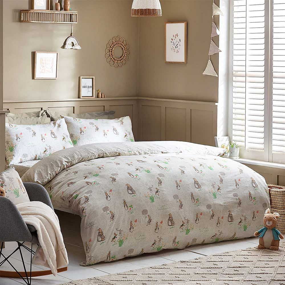 Peter Rabbit Bed Linen Set | Peter Rabbit Child's Bedroom Linen Set