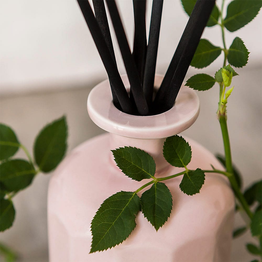Rose Blush Pink Fragranced Room Diffuser by Portus Cale | French Bedroom