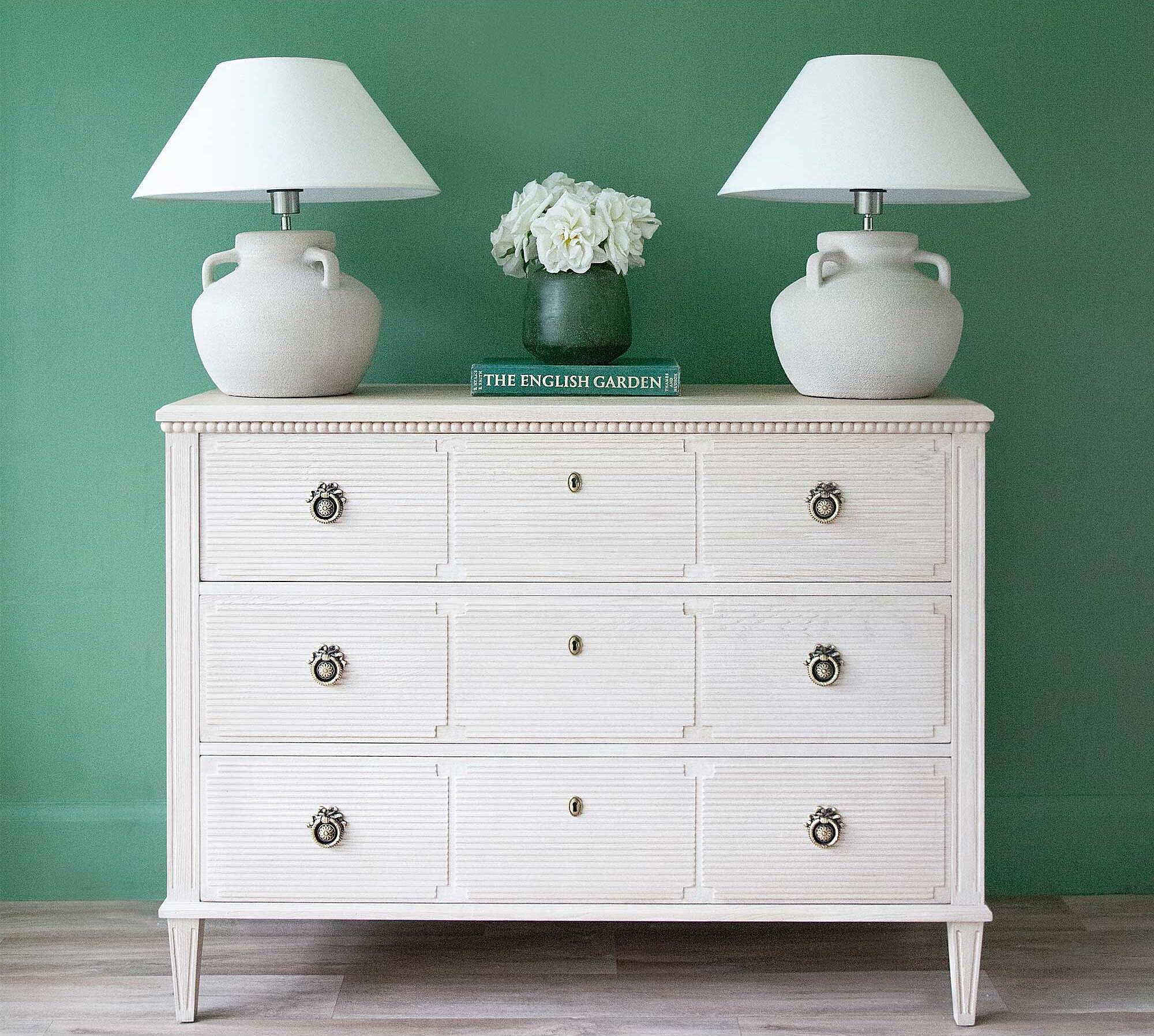 The Love Handles Lamp | Earthenware Table Lamp with Cotton Linen Shade