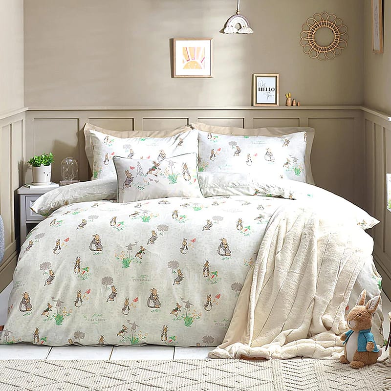 Peter Rabbit Bed Linen Set | Peter Rabbit Child's Bedroom Linen Set